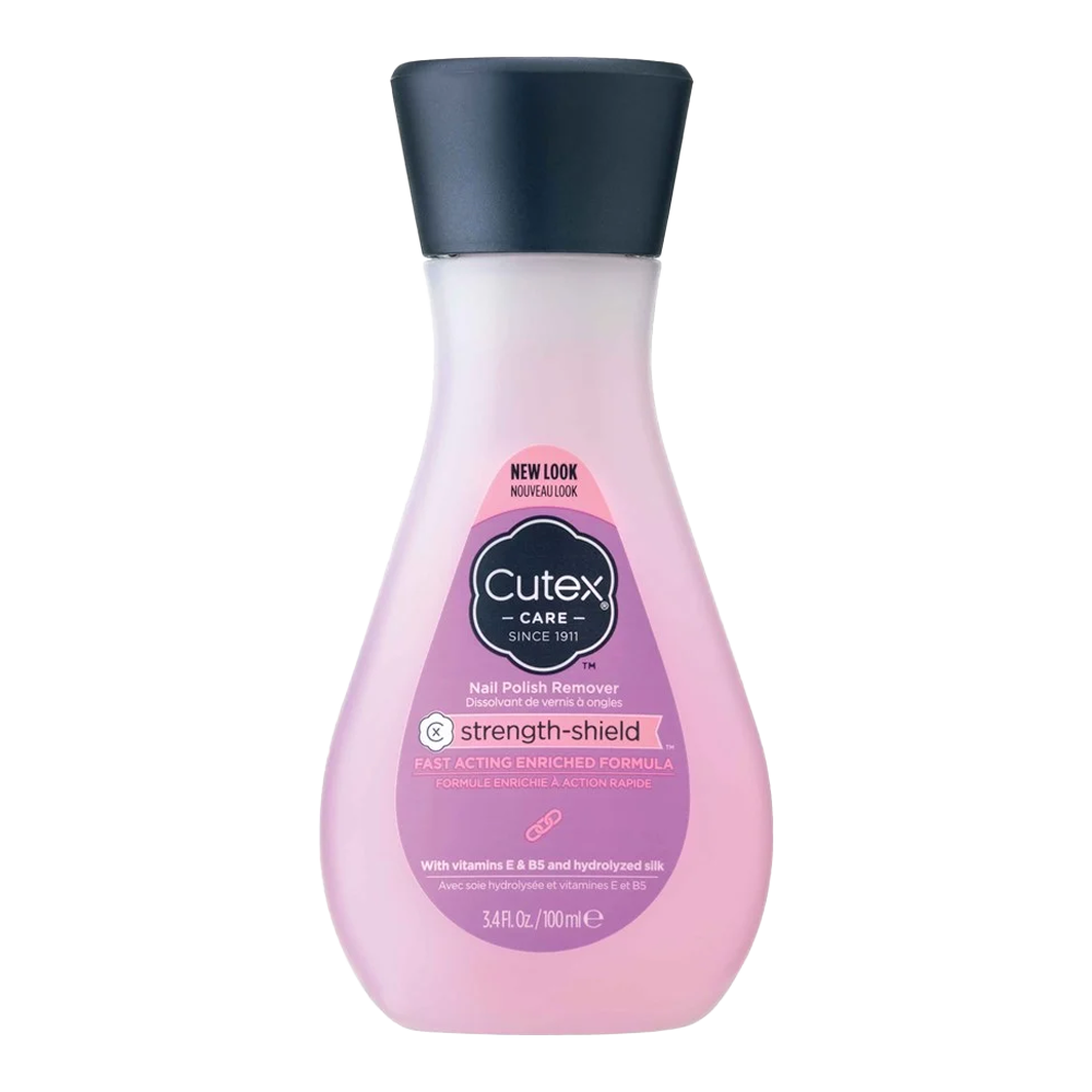 Cutex Nail Polish Remover – Strength Shield, Nail Care Power – Blush