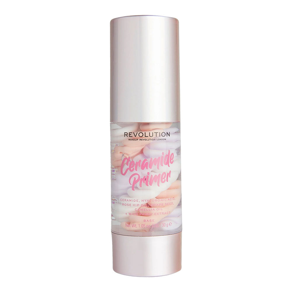 Revolution Ceramide Primer – Hydrating, Pore-Blurring Base – Blush